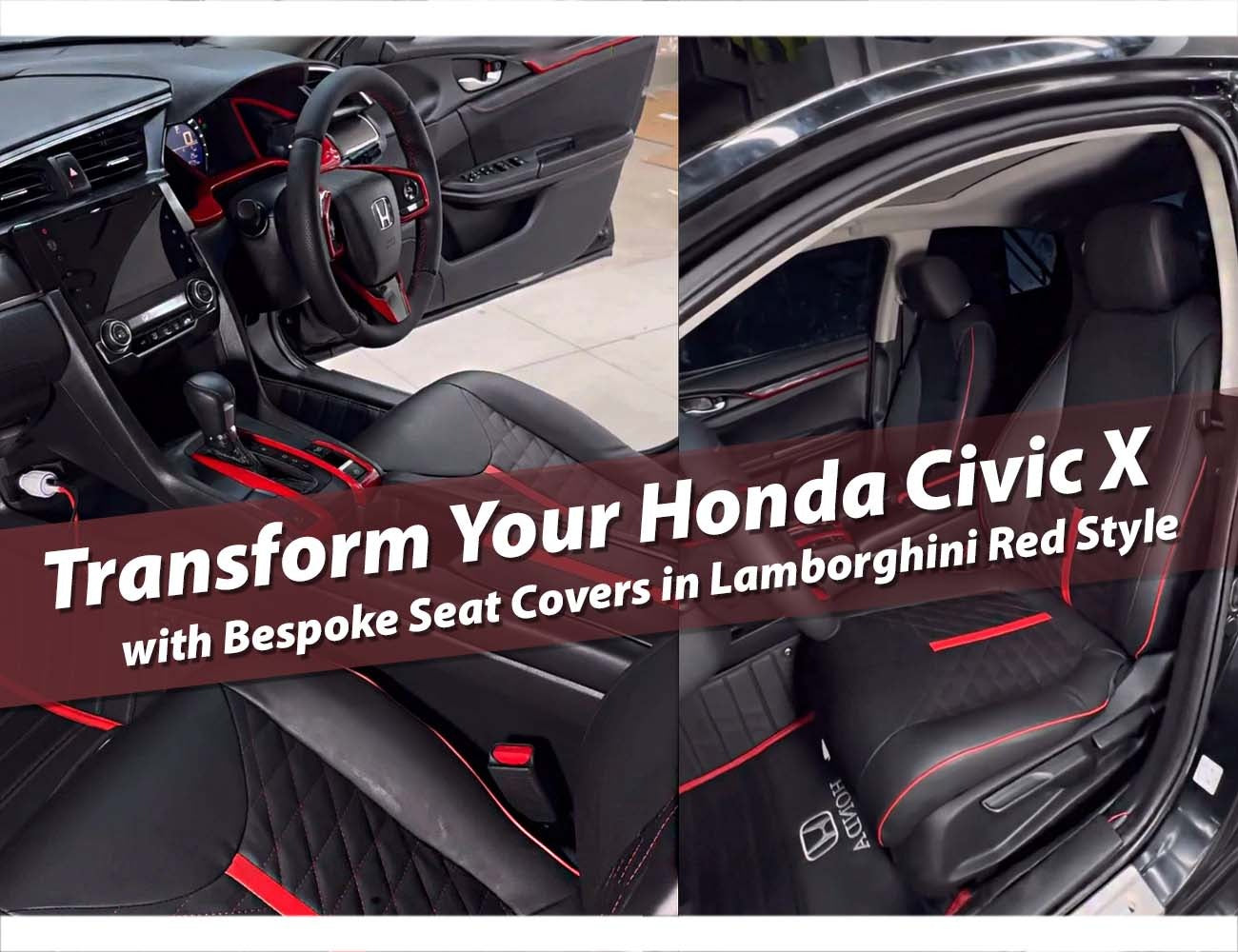 Civic x seat covers store