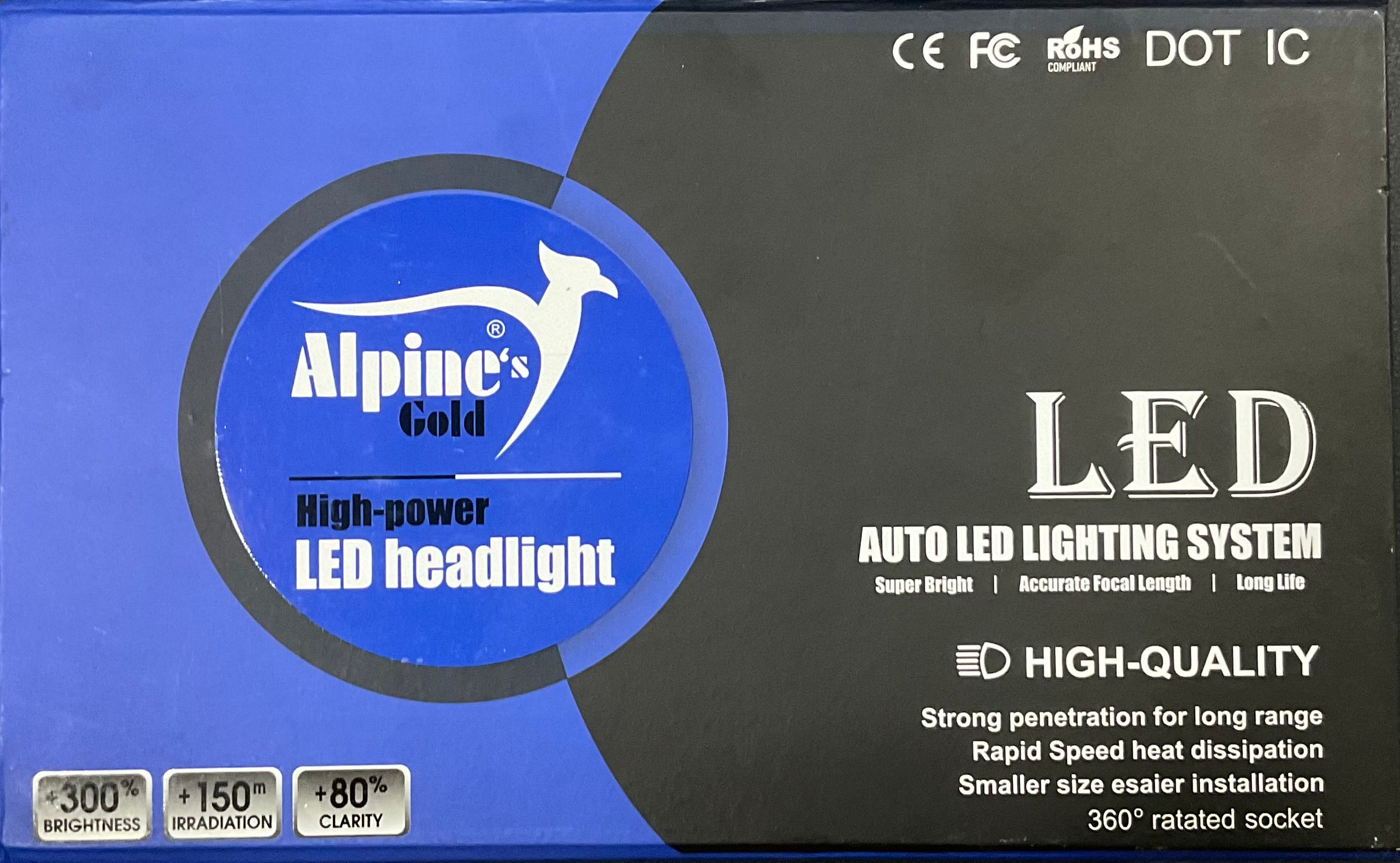 Alpine Gold LED’s – Asad Autos