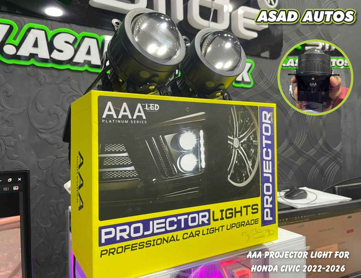 AAA Fog Light Projector for Honda Civic 2022–2026 | Dual Color LED ...