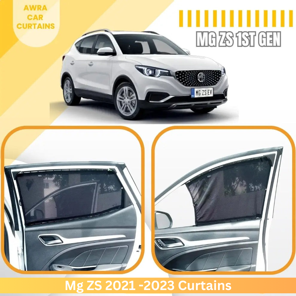 Awra Curtains for MG ZS Gen1 (2021-2023) – Privacy and Sun Protection ...
