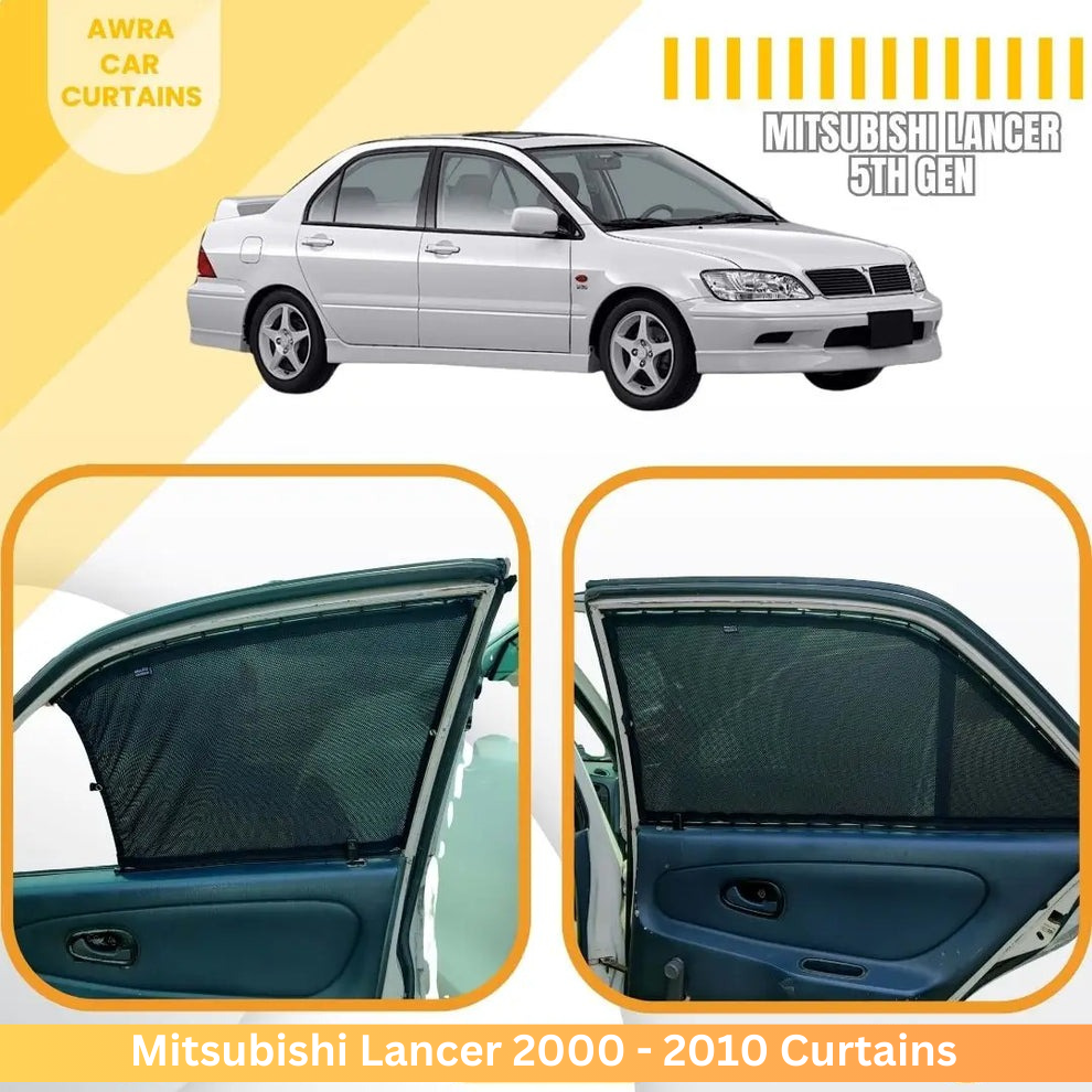 Awra Curtains for Mitsubishi Lancer Gen5 (2000-2010) – Privacy and ...