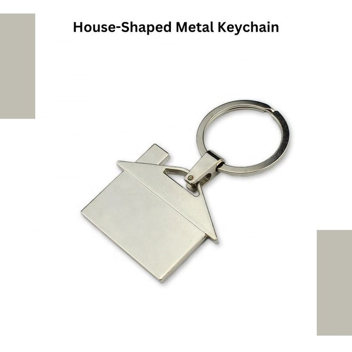 "House-Shaped Metal Keychain" – Asad Autos