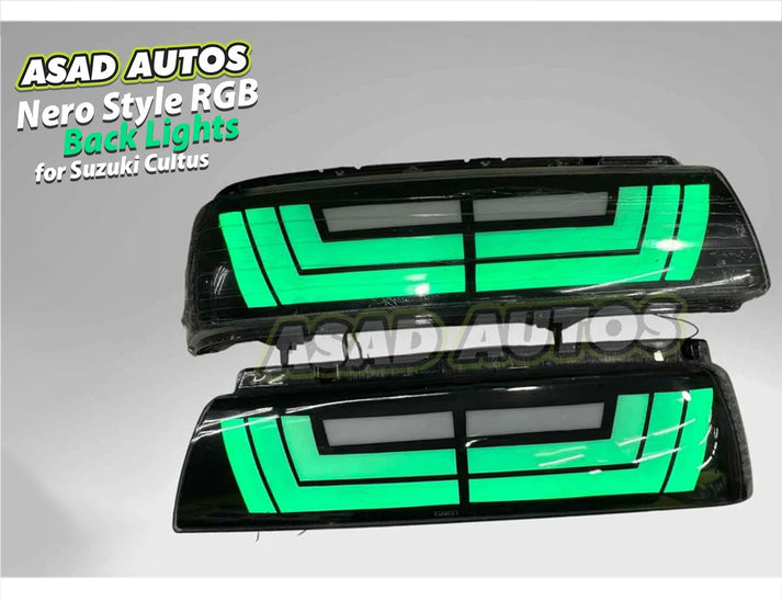 Nero Style RGB Back Lights for Suzuki Cultus (2000-2017) – Asad Autos