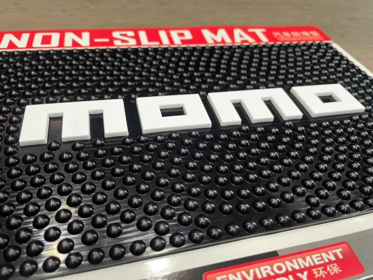 Non-Slip Interior Dashboard Car Mat with Momo Logo – Anti-Skid Pad ...