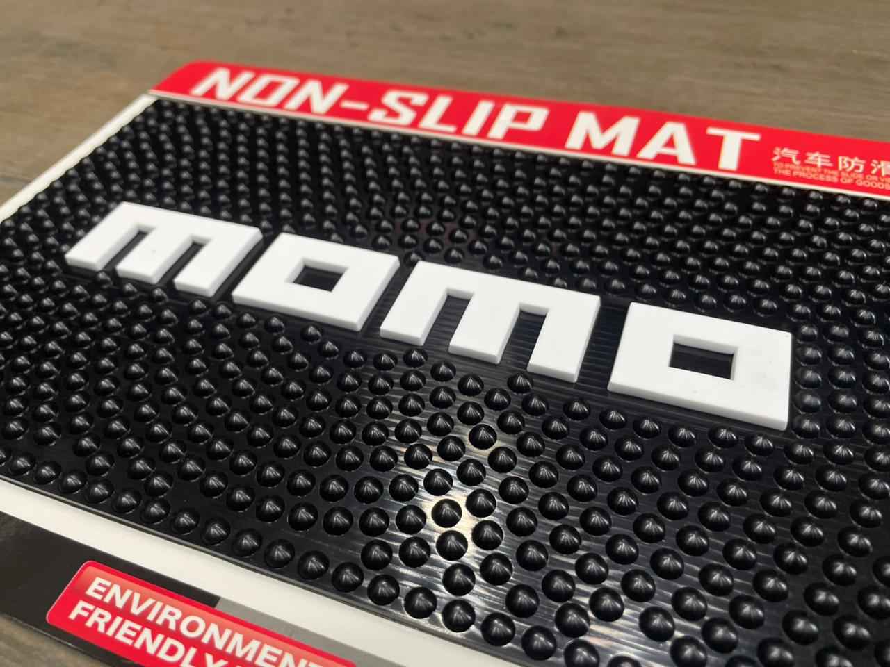 Non-Slip Interior Dashboard Car Mat with Momo Logo – Anti-Skid Pad ...