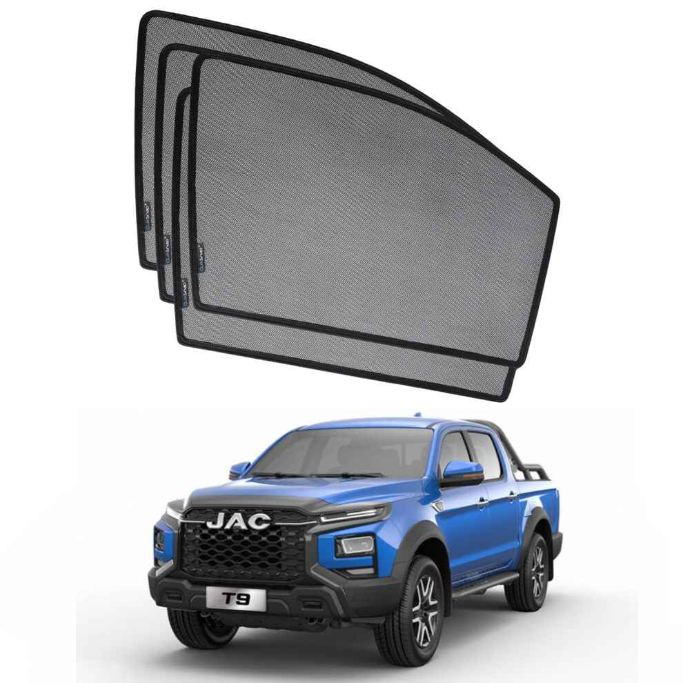 QS Sun Shades for JAC T9 Hunter – Custom Fit UV & Heat Protection ...