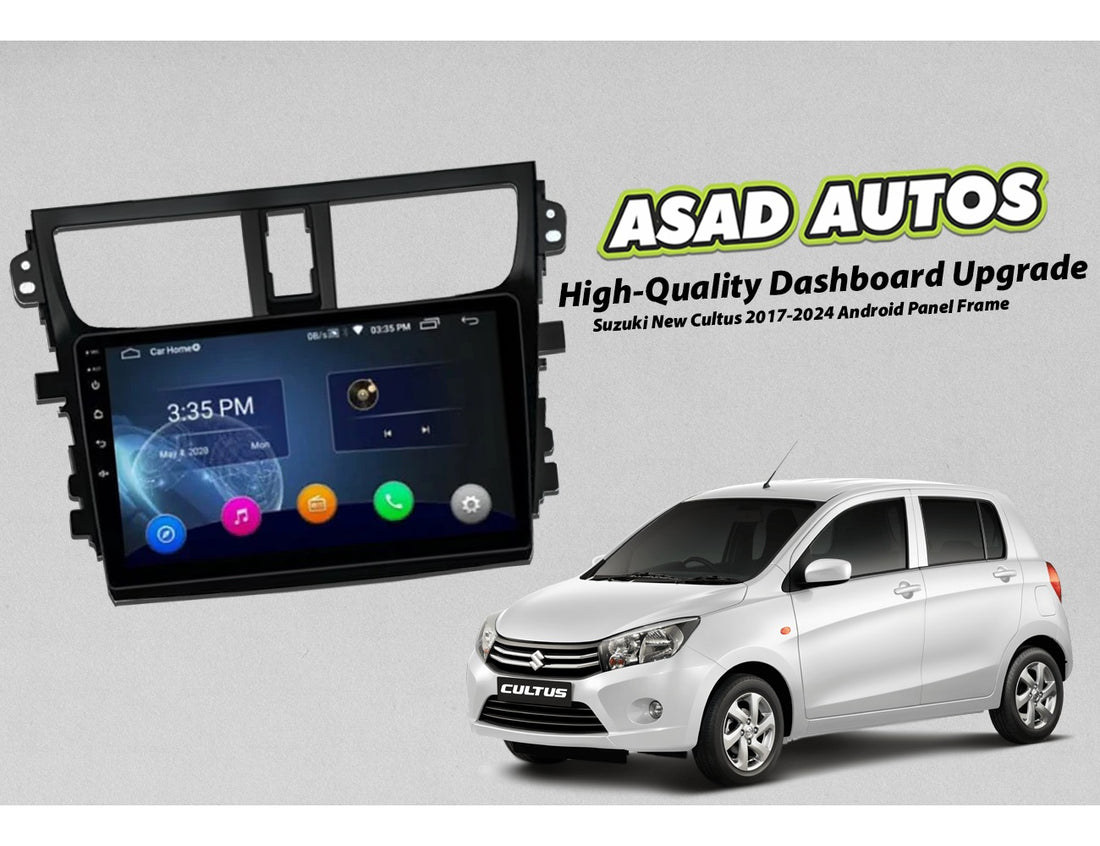 Suzuki New Cultus 2017-2024 Android Panel Frame - High-Quality Dashboa – Asad Autos