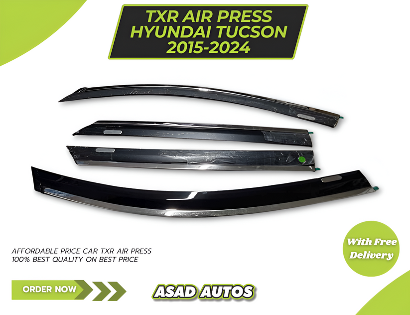 Buy TXR Air Press for Hyundai Tucson – Wind Deflectors & Rain ...