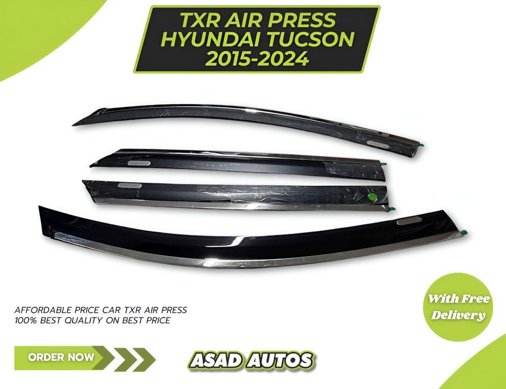 Buy TXR Air Press for Hyundai Tucson – Wind Deflectors & Rain ...