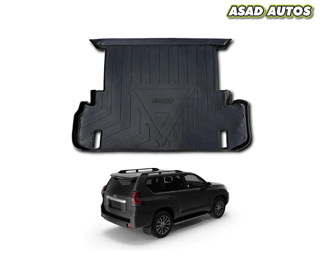 Toyota Prado FJ150 TPE Plastic Car Trunk Mat | Custom Fit Waterproof ...
